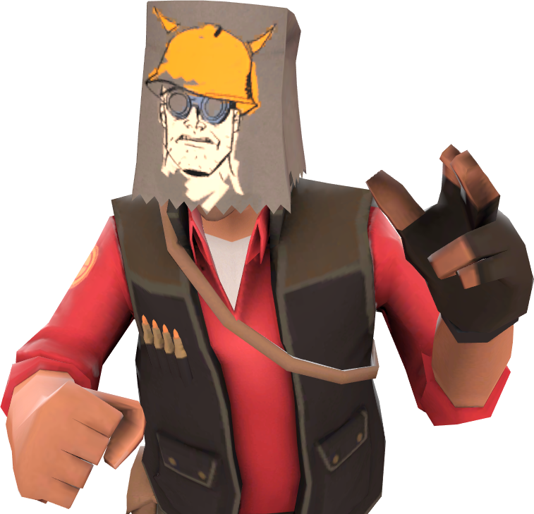File:Engineer Mask Sniper.png - Official TF2 Wiki | Official Team ...