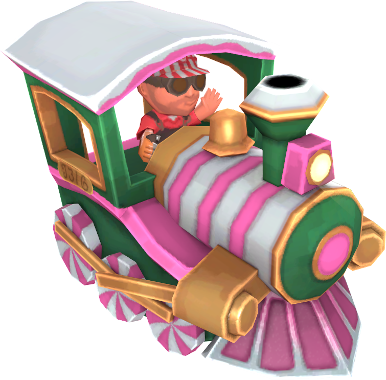 File:Painted Train of Thought FF69B4.png - Official TF2 Wiki | Official ...