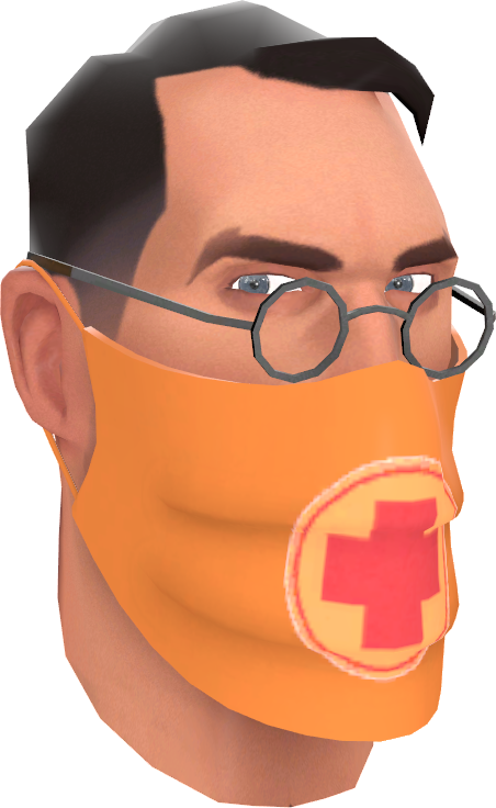 File:Painted Physician's Procedure Mask CF7336.png - Official TF2 Wiki ...