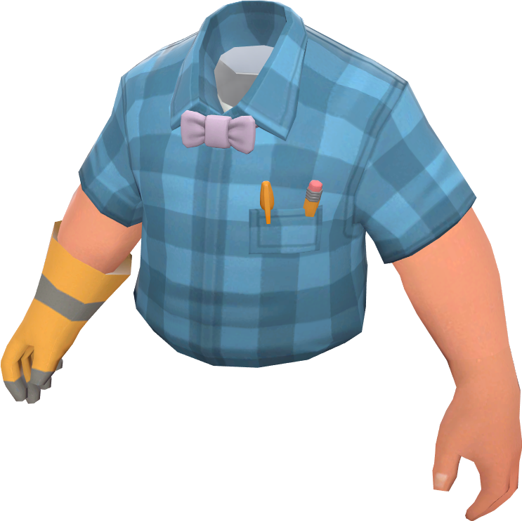 File:Painted Desk Engineer D8BED8 Interviewee BLU.png - Official TF2 ...
