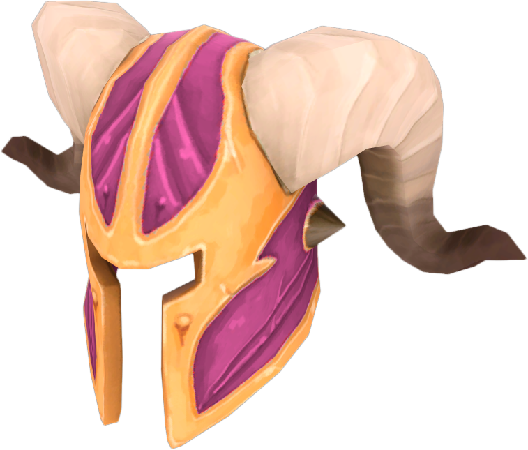 File:Painted Warsworn Helmet FF69B4.png - Official TF2 Wiki | Official ...