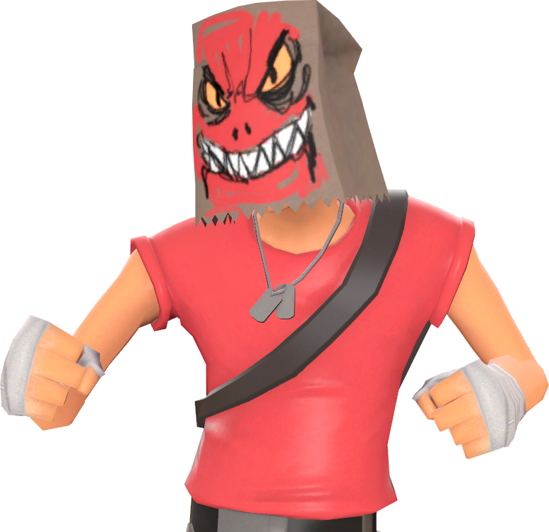 File:Mildly Disturbing Halloween Mask Scout RED.png - Official TF2 Wiki ...
