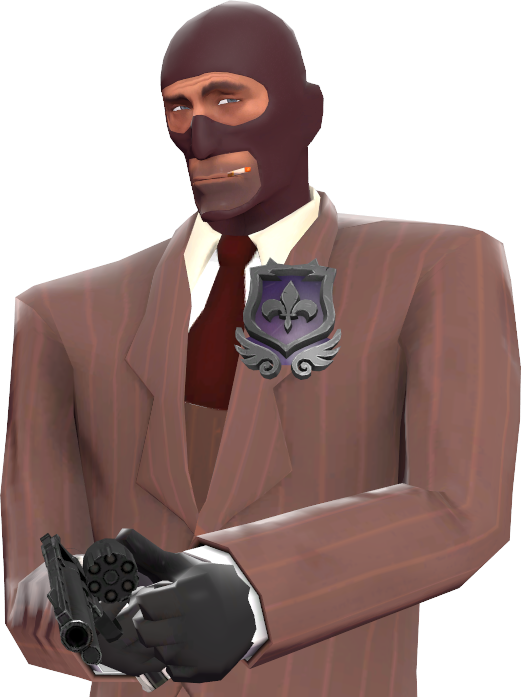 File:Spy SR3 Badge.png - Official TF2 Wiki | Official Team Fortress Wiki