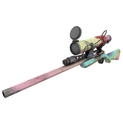File:Backpack Rainbow Sniper Rifle Well-Worn.png - Official TF2 Wiki ...
