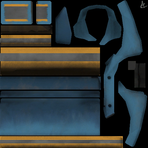 File:Trickster's Turnout Gear BLU Texture.png - Official TF2 Wiki ...
