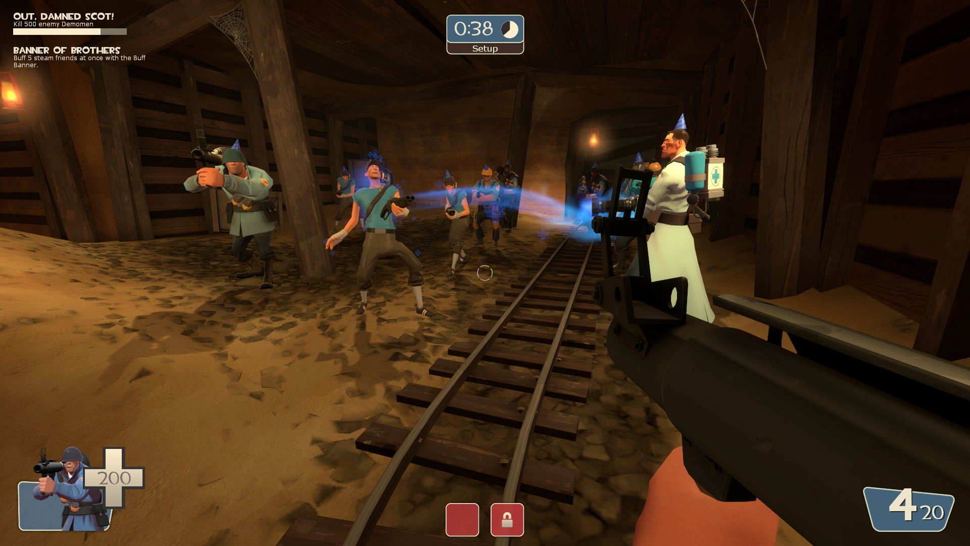 File:BLU Team Party Hats.png - Official TF2 Wiki | Official Team ...