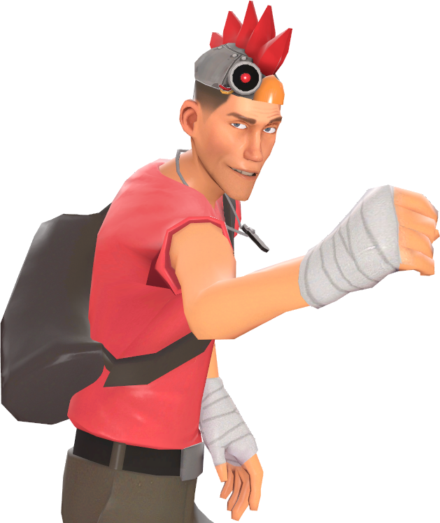 File:Robot Chicken Hat Scout.png - Official TF2 Wiki | Official Team ...