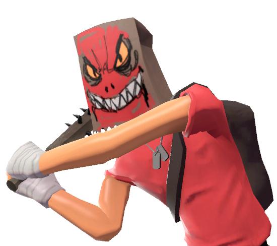 File:Mildly Disturbing Halloween Mask Scout RED.png - Official TF2 Wiki ...