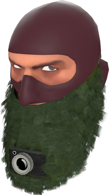 File:Painted Camera Beard 424F3B.png - Official TF2 Wiki | Official ...