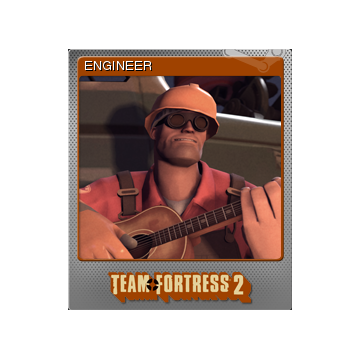 File:Steam Game Card Engineer Foil.png - Official TF2 Wiki | Official ...