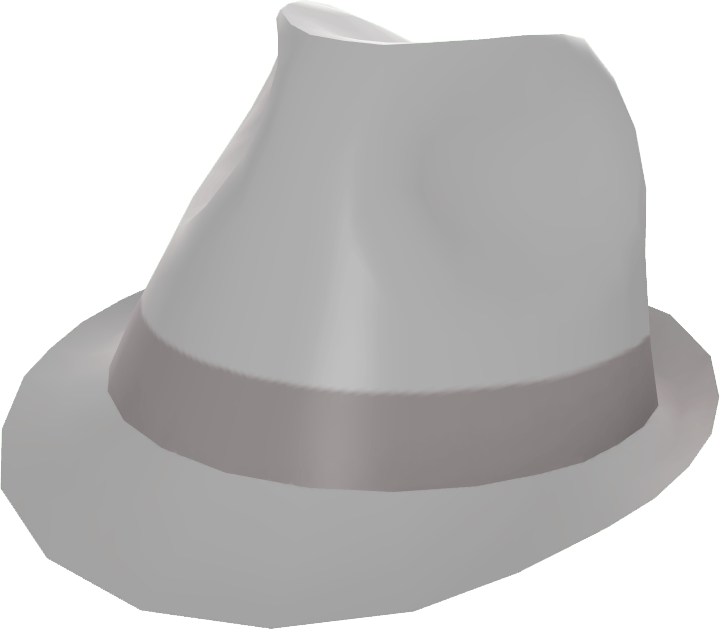 File:Painted Fancy Fedora 7E7E7E.png - Official TF2 Wiki | Official ...