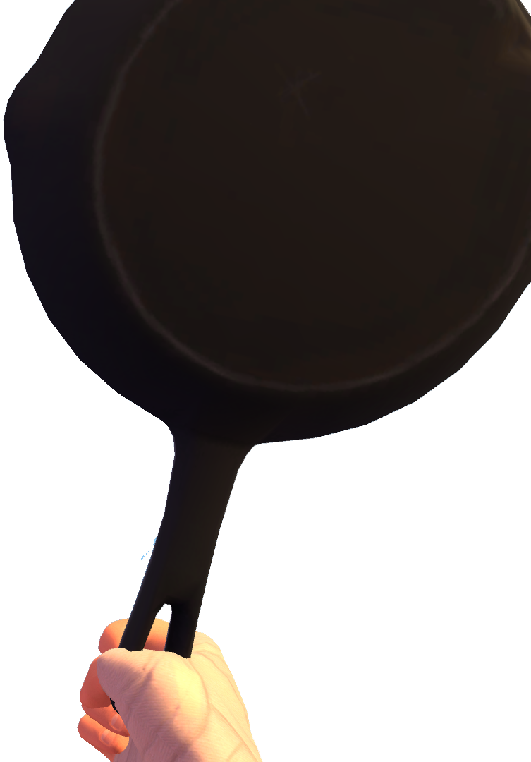 File:Frying Pan Scout 1st person.png - Official TF2 Wiki | Official ...