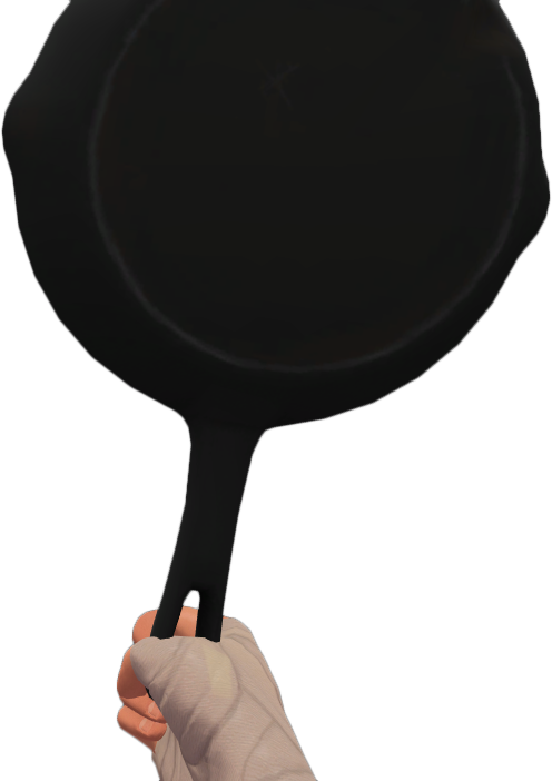 File:Frying Pan Scout 1st person.png - Official TF2 Wiki | Official ...