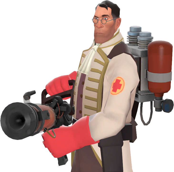 File:Foppish Physician.png - Official TF2 Wiki | Official Team Fortress ...