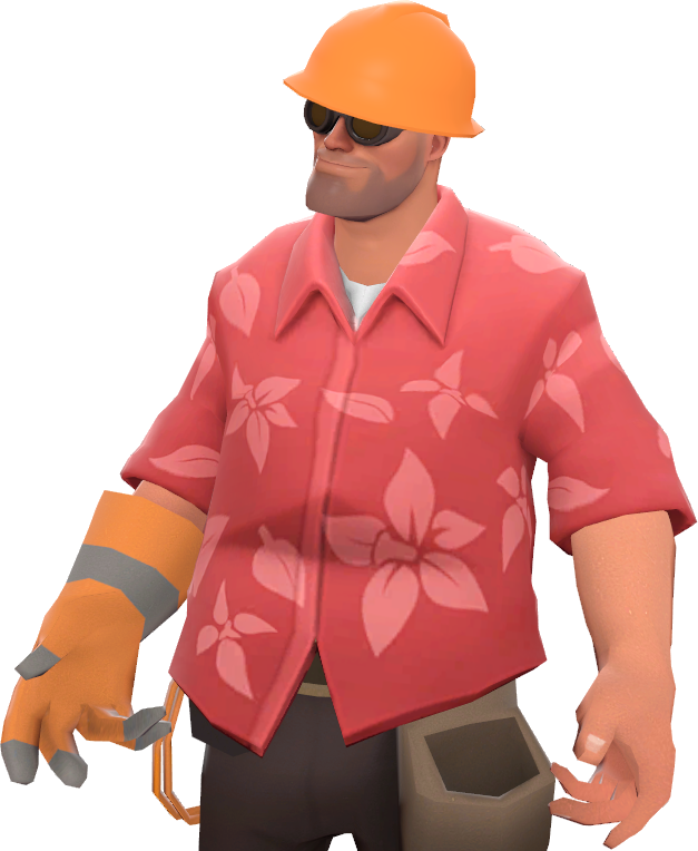 File:Engineer aloha apparel.png - Official TF2 Wiki | Official Team ...
