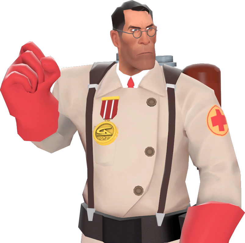 File:Medic Gamers Assembly Gold Medal.png - Official TF2 Wiki ...