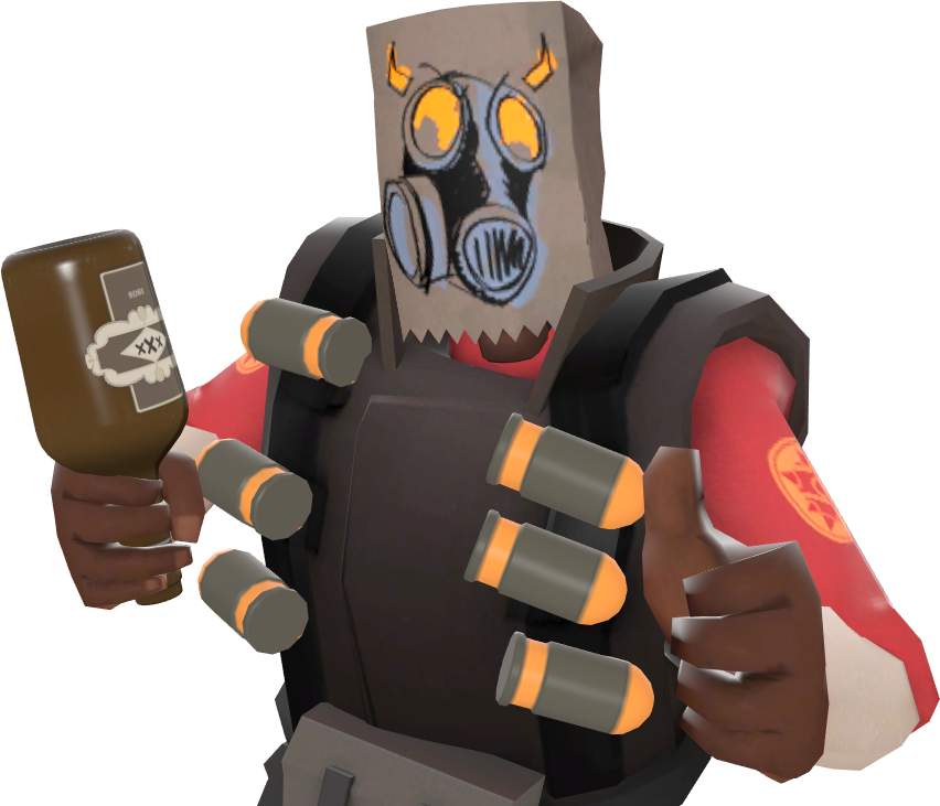 File:Pyro Mask Demoman.png - Official TF2 Wiki | Official Team Fortress ...