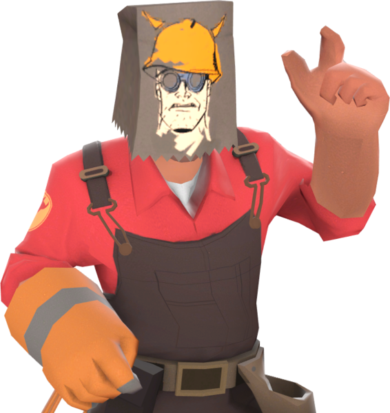 File:Engineer Mask Engineer.png - Official TF2 Wiki | Official Team ...