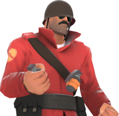 File:Macho Mann Soldier.png - Official TF2 Wiki | Official Team ...