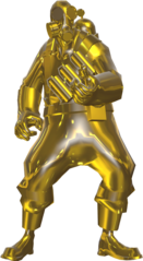 Golden Frying Pan - Official TF2 Wiki | Official Team Fortress Wiki