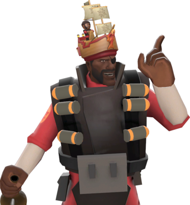 돛 같은 헬멧 - Official TF2 Wiki | Official Team Fortress Wiki