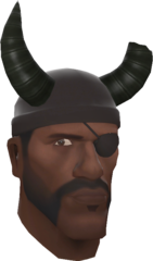File:Painted Horrible Horns 2D2D24 Demoman.png - Official TF2 Wiki | Official Team Fortress Wiki