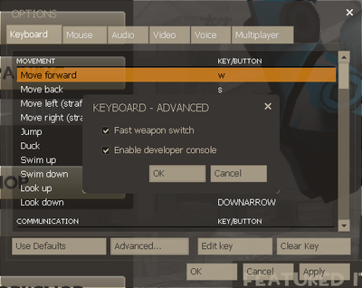 Console - Official TF2 Wiki | Official Team Fortress Wiki